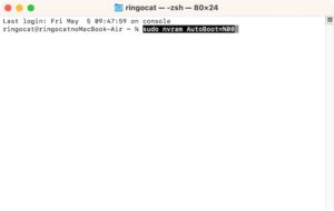 MacBookを開いた時の自動起動をオフにする方法 | ringocat note